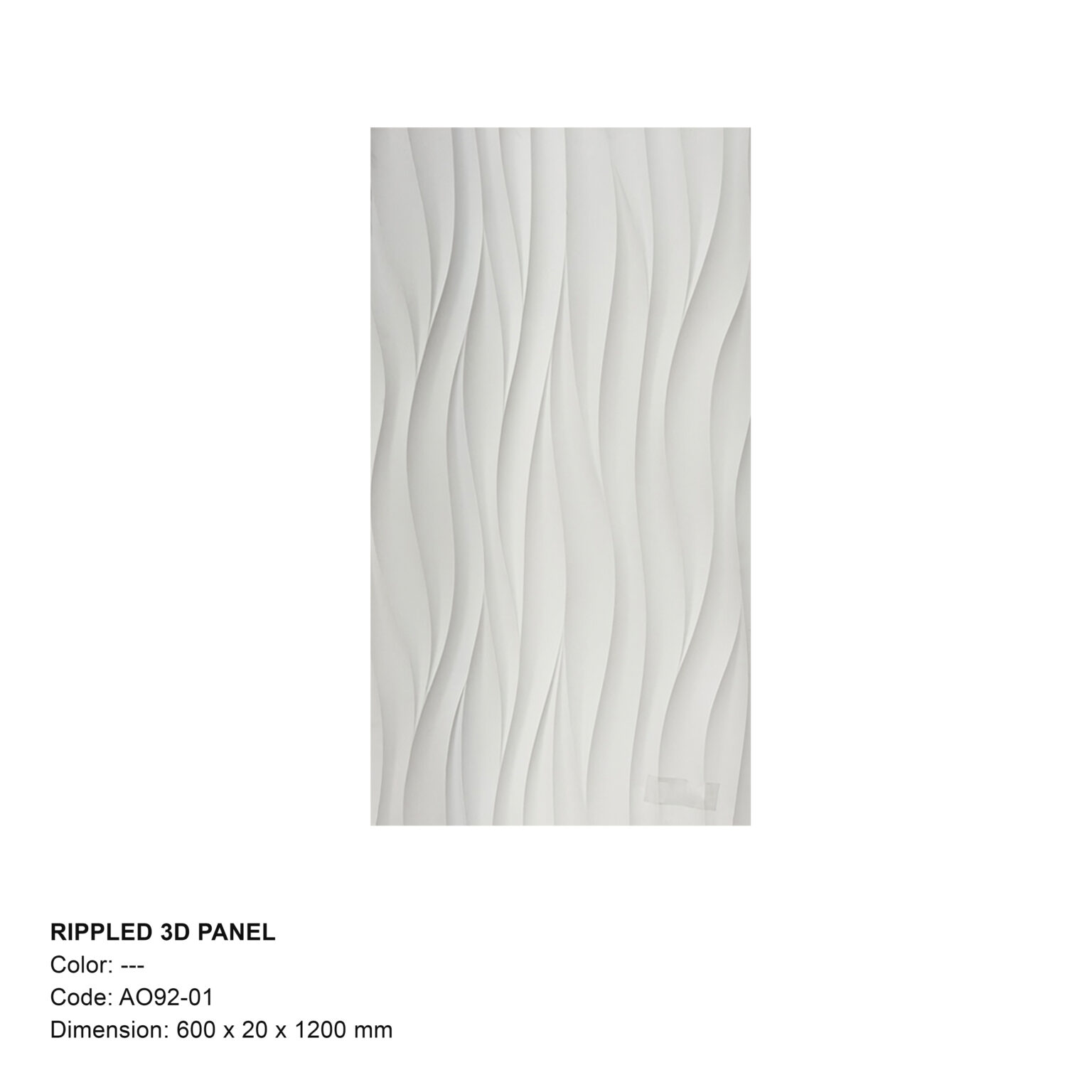 PU STONE Rippled 3D Panel – Jalcon Depot